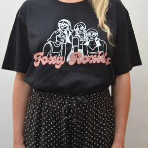 Foxy Roxie Original Tee Black - Etsy UK