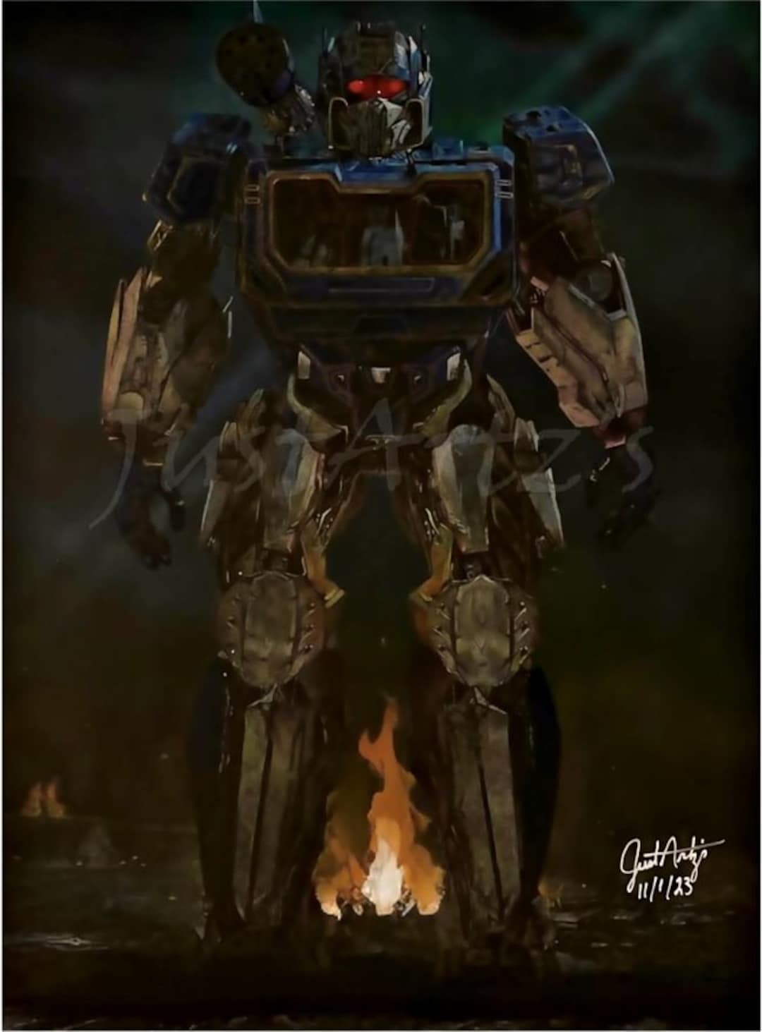 Soundwave, Transformer's Bumblebee Movie - Art Prints - Etsy