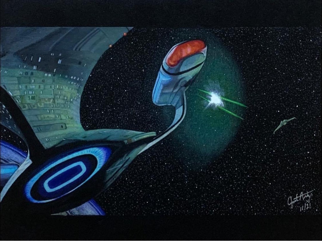 Star Trek, Enterprise D - Shields Up - Etsy