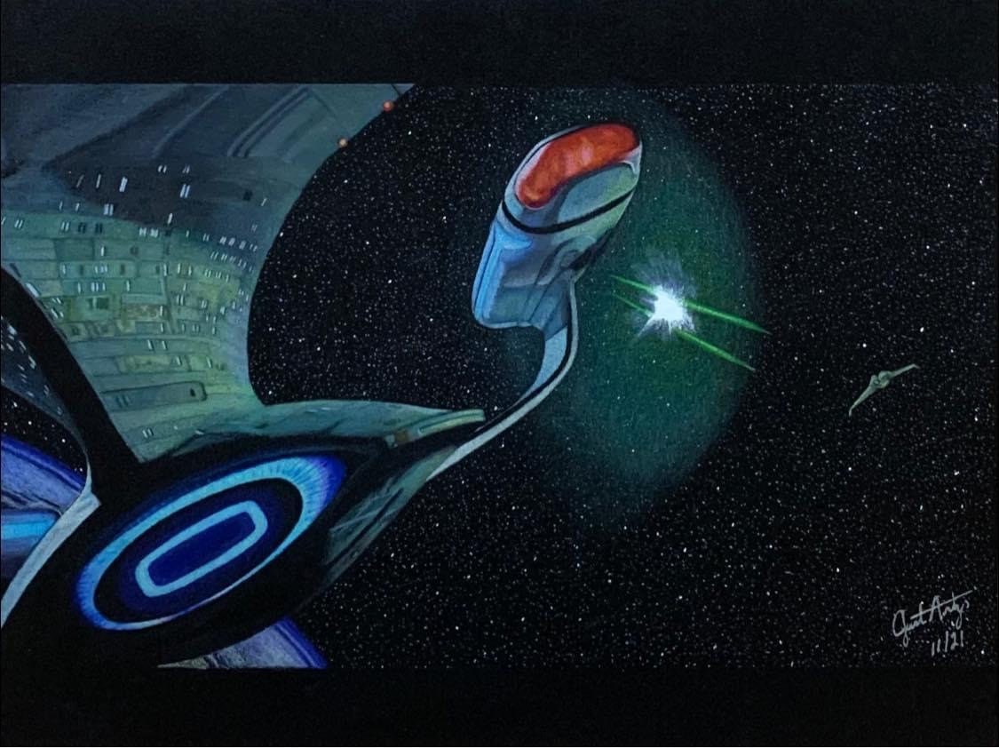 Star Trek, Enterprise D - Shields Up - Etsy