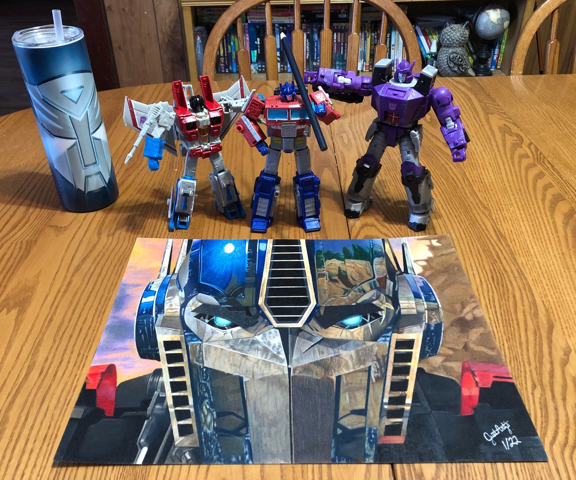 Transformers Prime TV Series Optimus Prime /reprint/hand Drawn/color ...