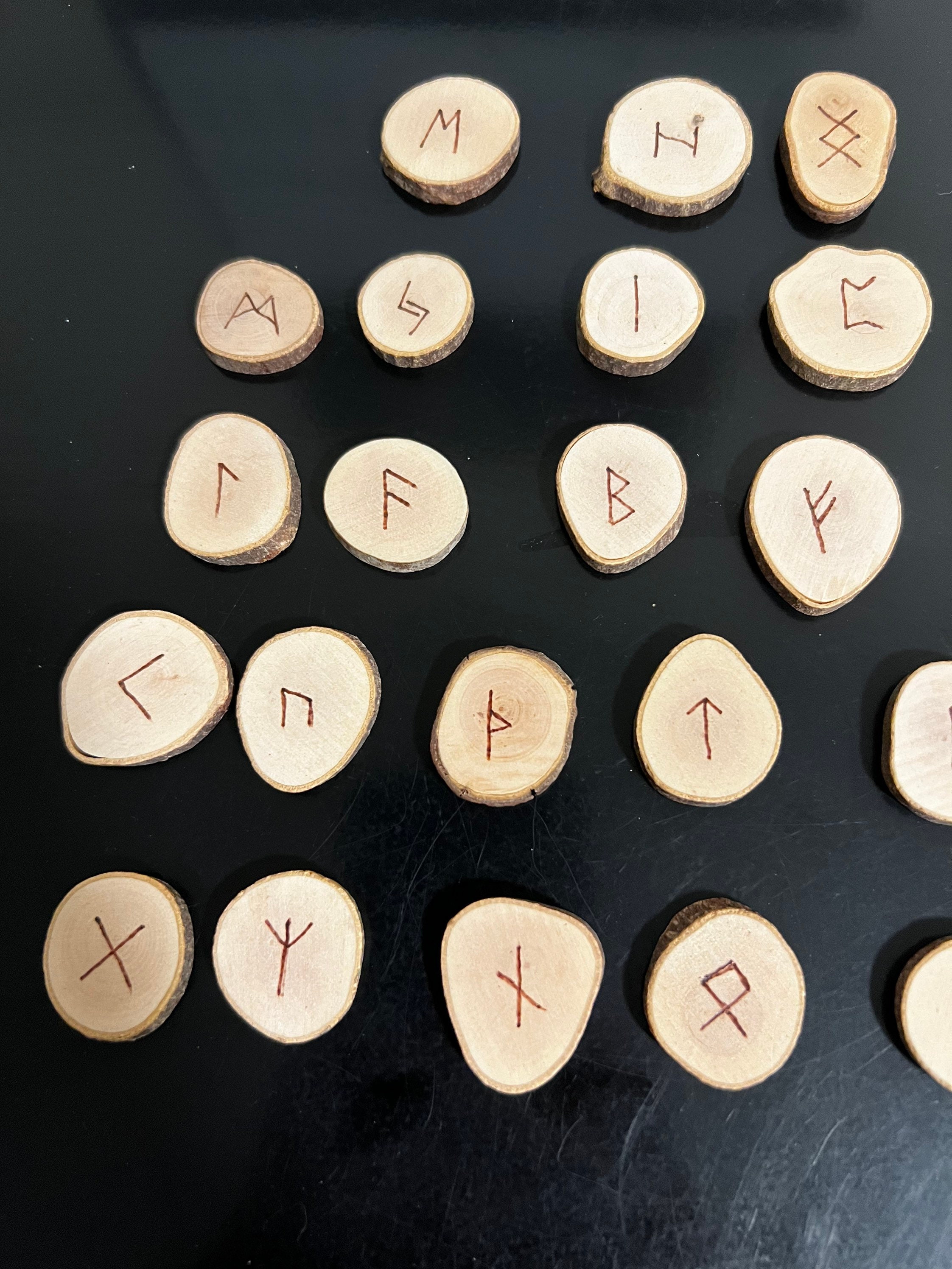 Viking Runes Rune Magick Runic Alphabet Norse Runes - Etsy