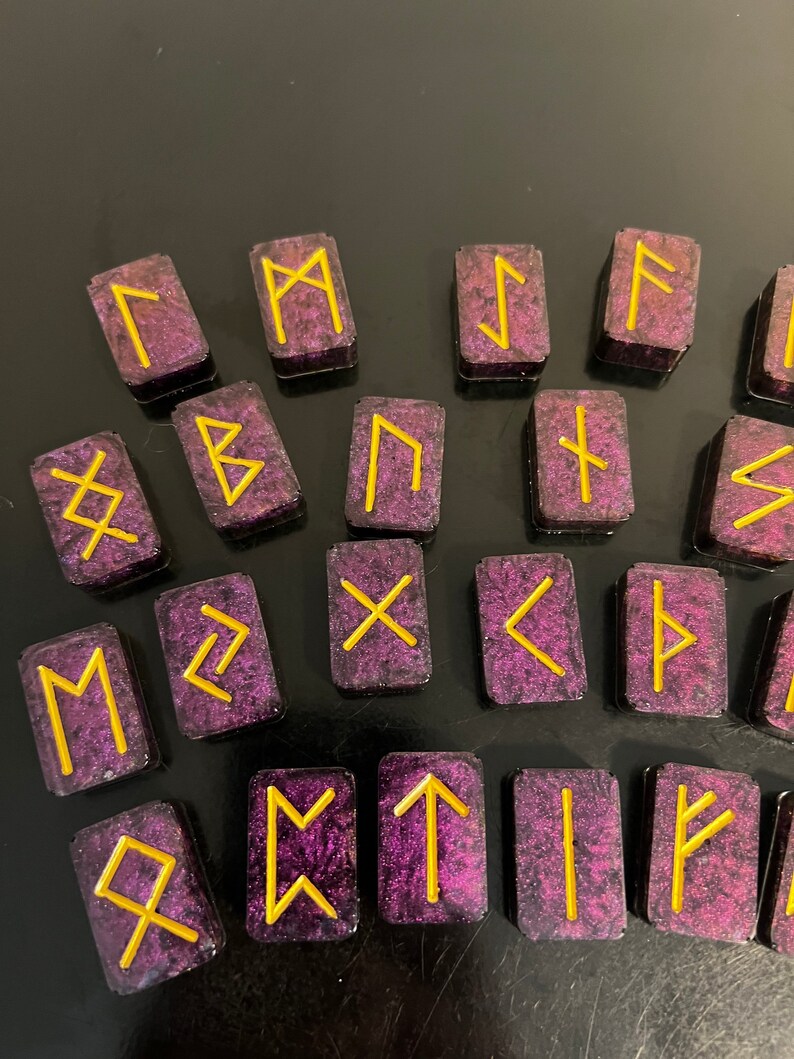 Viking Runes Rune Magick Runic Alphabet Norse Runes - Etsy