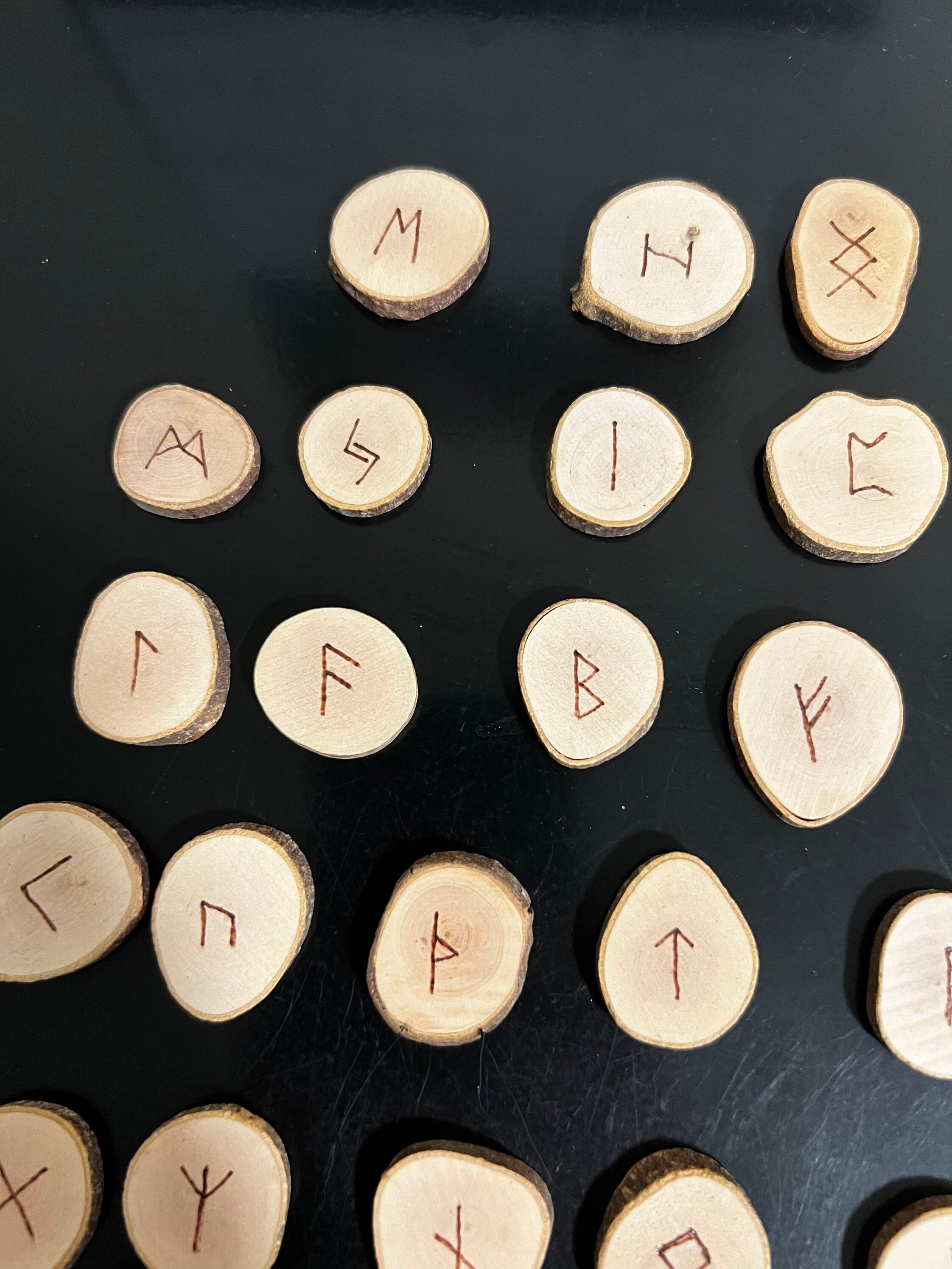 Viking Runes Rune Magick Runic Alphabet Norse Runes - Etsy