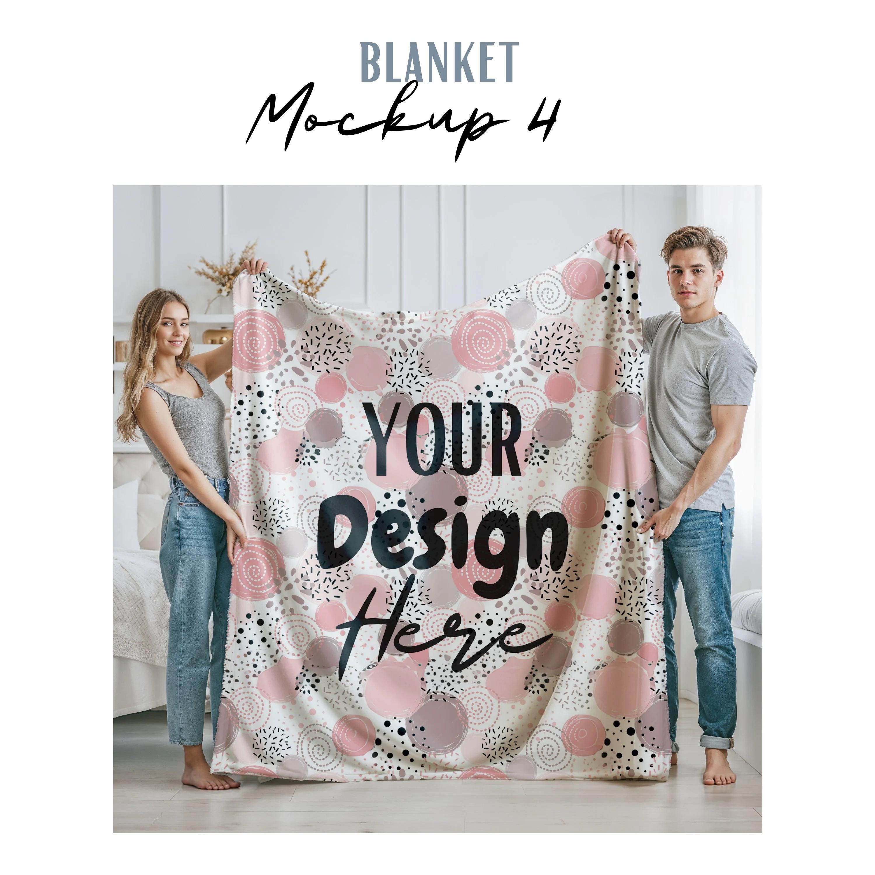 15 Blanket Mockup Psd Velveteen Blanket Baby Mockup Smart Object ...