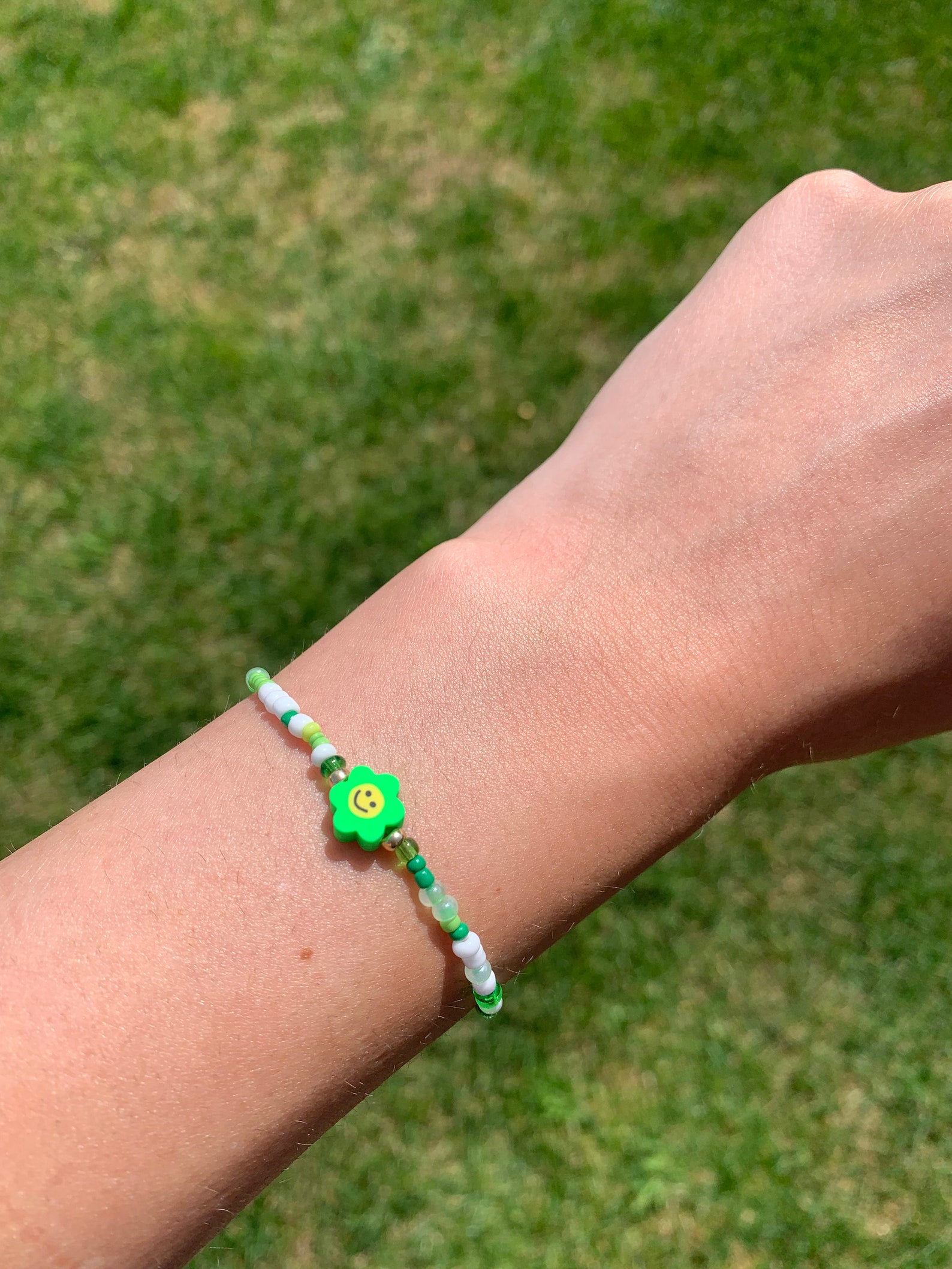 Inside Out Movie Inspired Beaded Bracelets, Smiley Emotions Jewelry ...