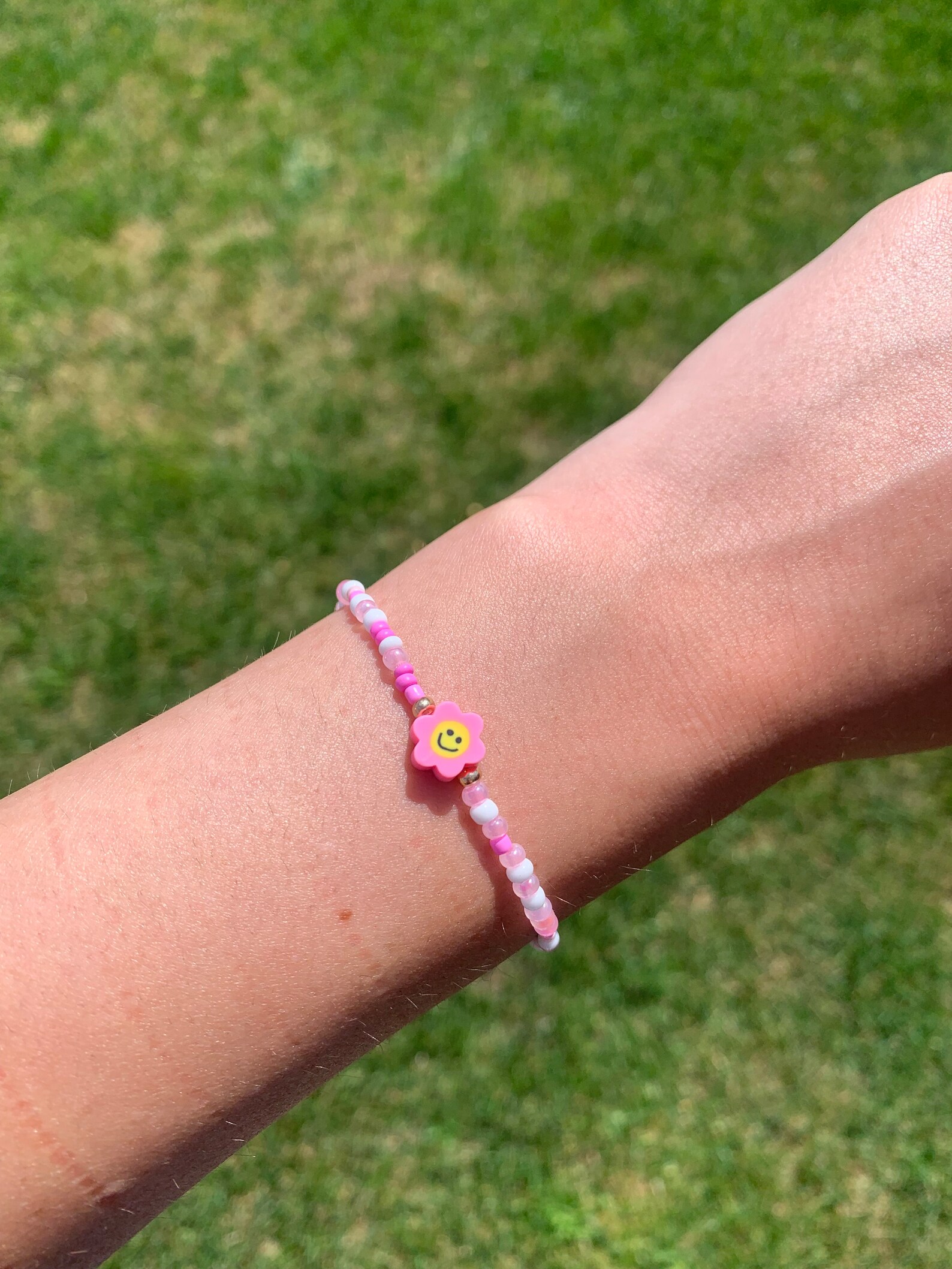 Inside Out Movie Inspired Beaded Bracelets, Smiley Emotions Jewelry ...