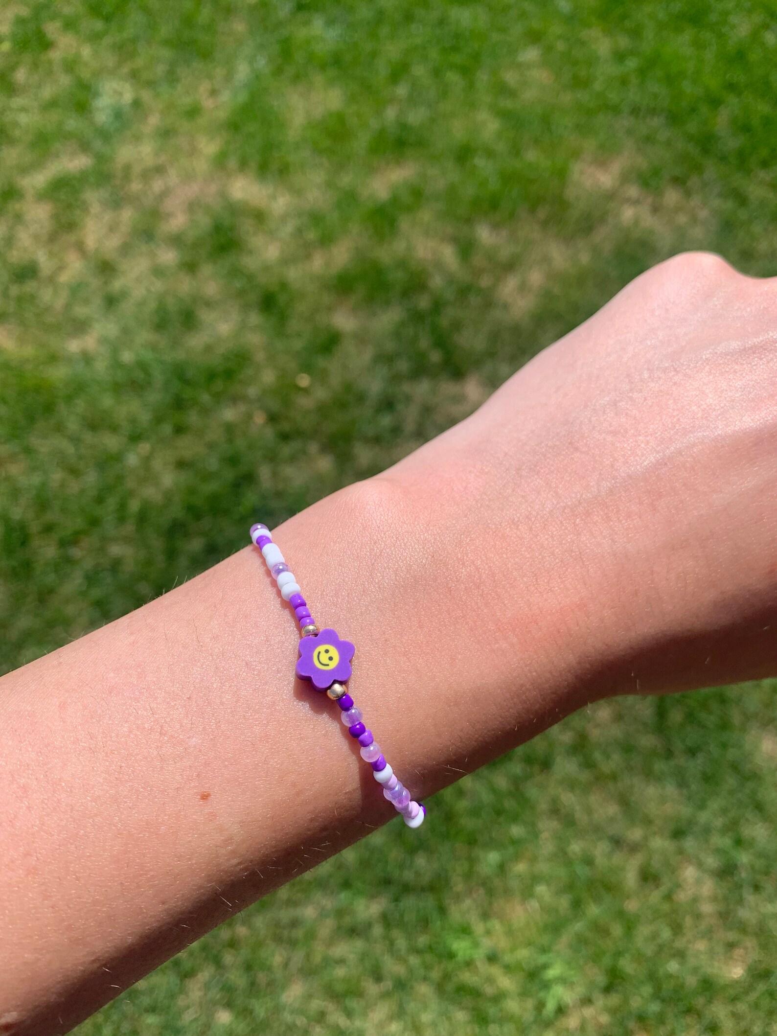 Inside Out Movie Inspired Beaded Bracelets, Smiley Emotions Jewelry ...