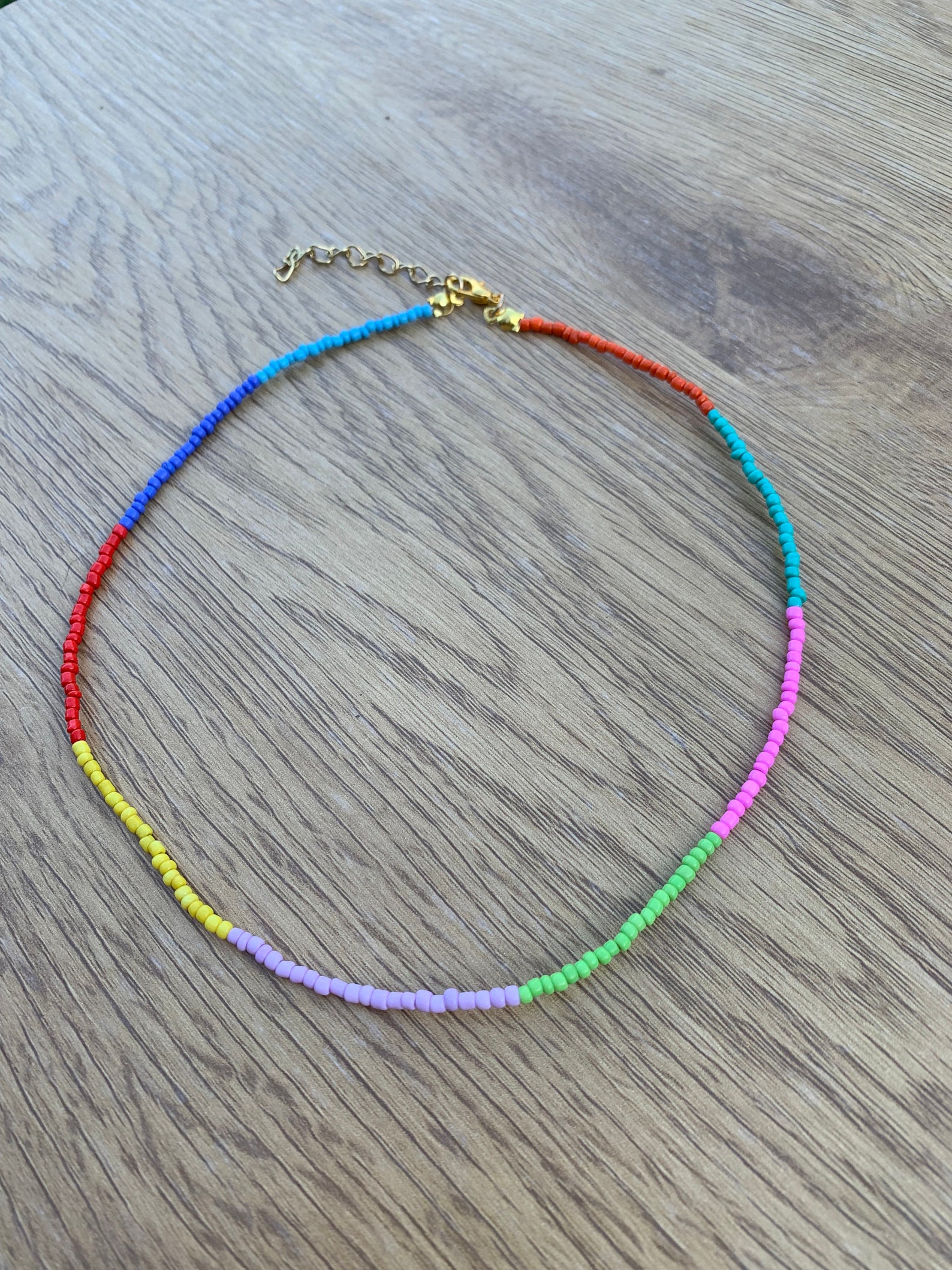 Inside Out 2 Emotions Beaded Necklace, Movie Inspired Jewelry, Joy ...