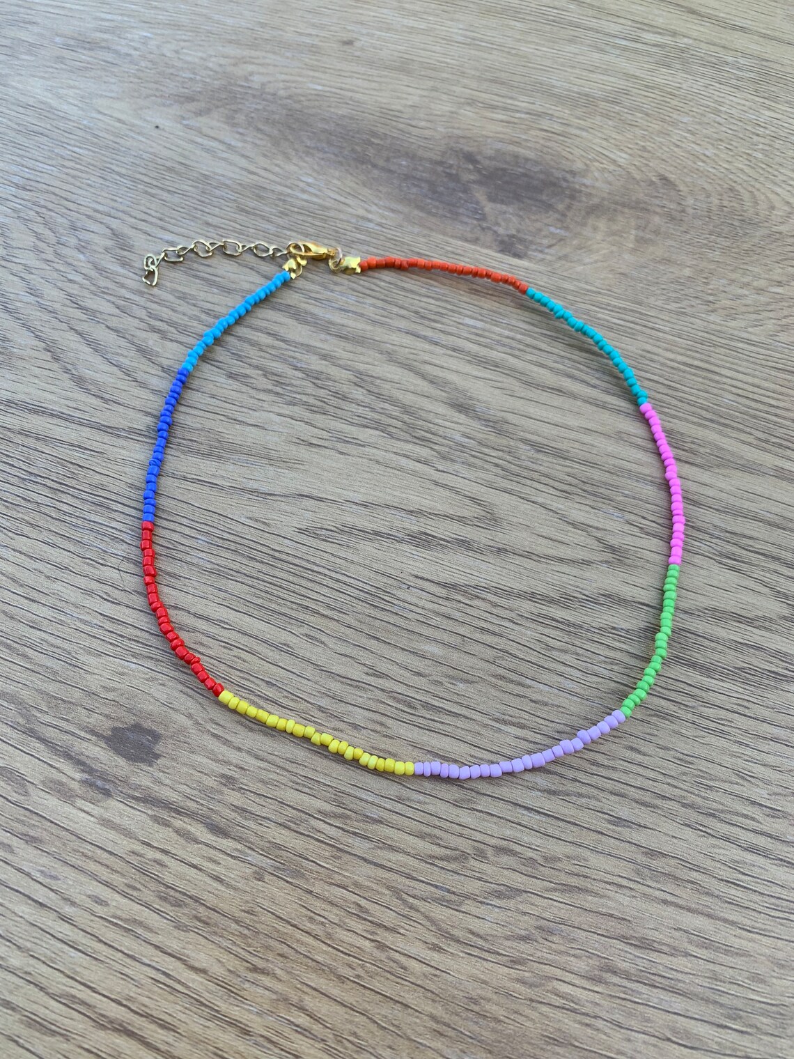 Inside Out 2 Emotions Beaded Necklace, Movie Inspired Jewelry, Joy ...