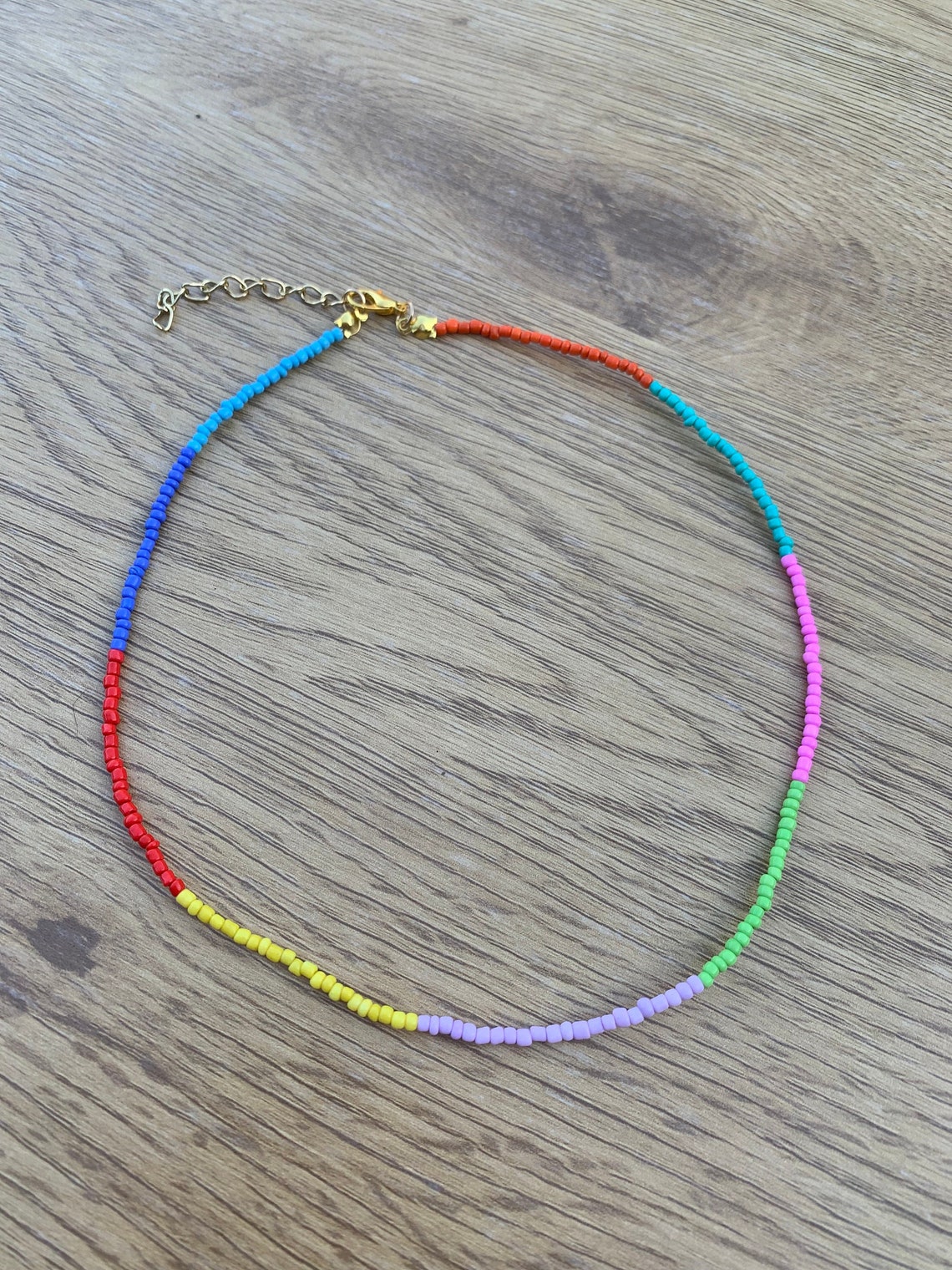 Inside Out 2 Emotions Beaded Necklace, Movie Inspired Jewelry, Joy ...