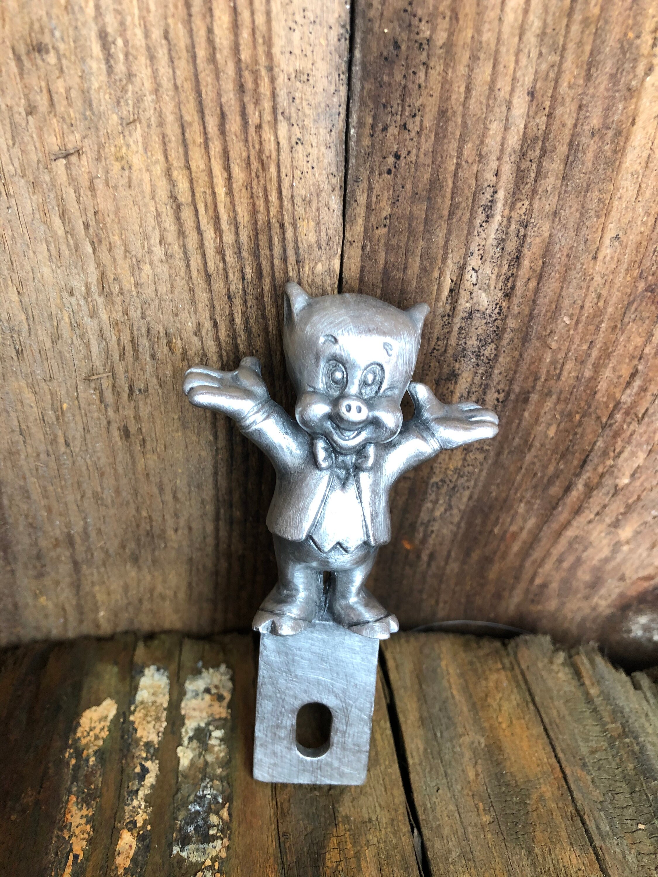 Pig License Plate Topper - Etsy