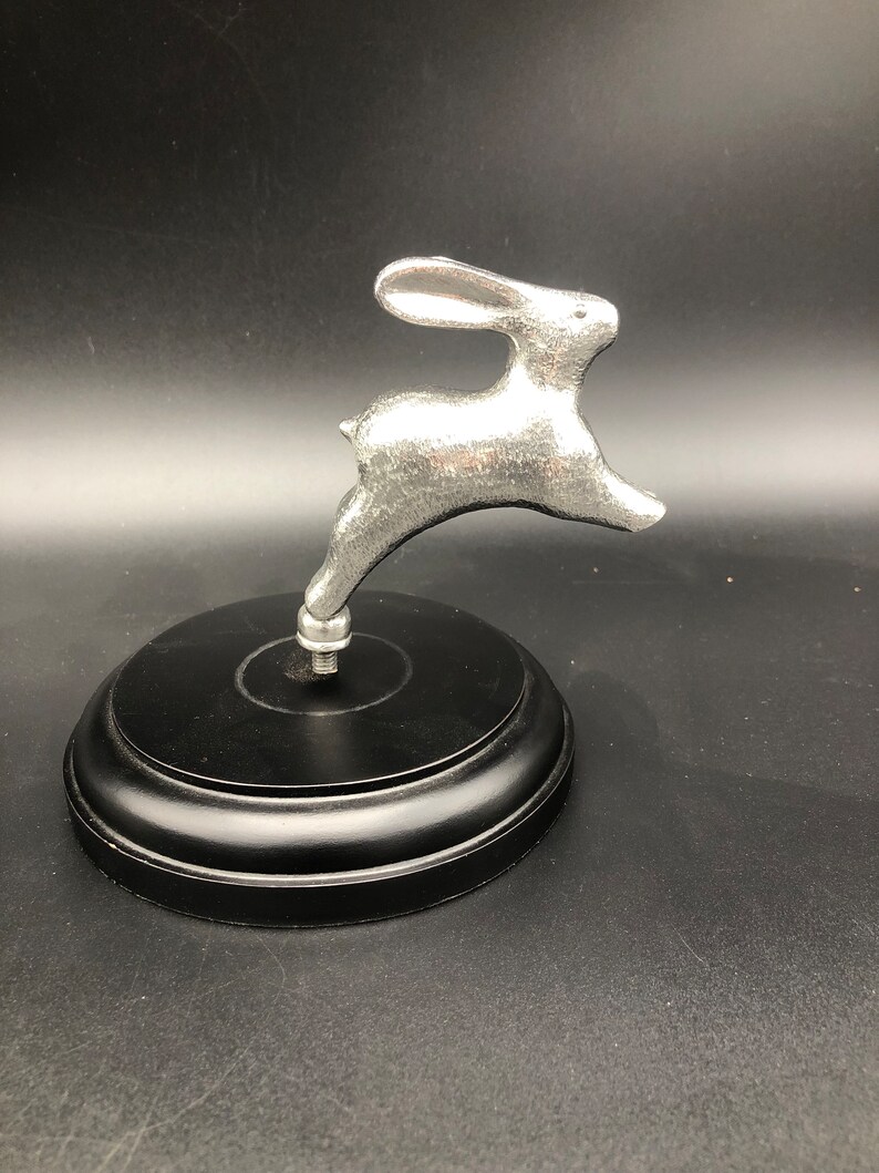 Leaping Rabbit Hood Ornament - Etsy