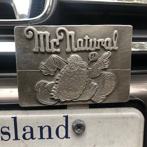 Mr Natural License Plate Topper - Etsy