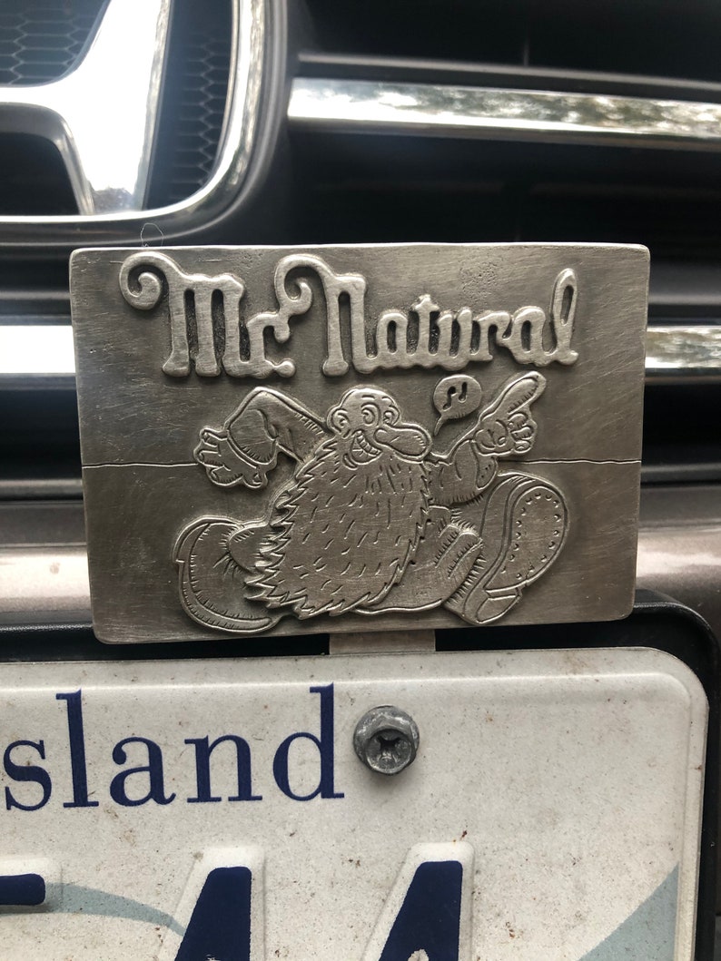 Mr Natural License Plate Topper - Etsy