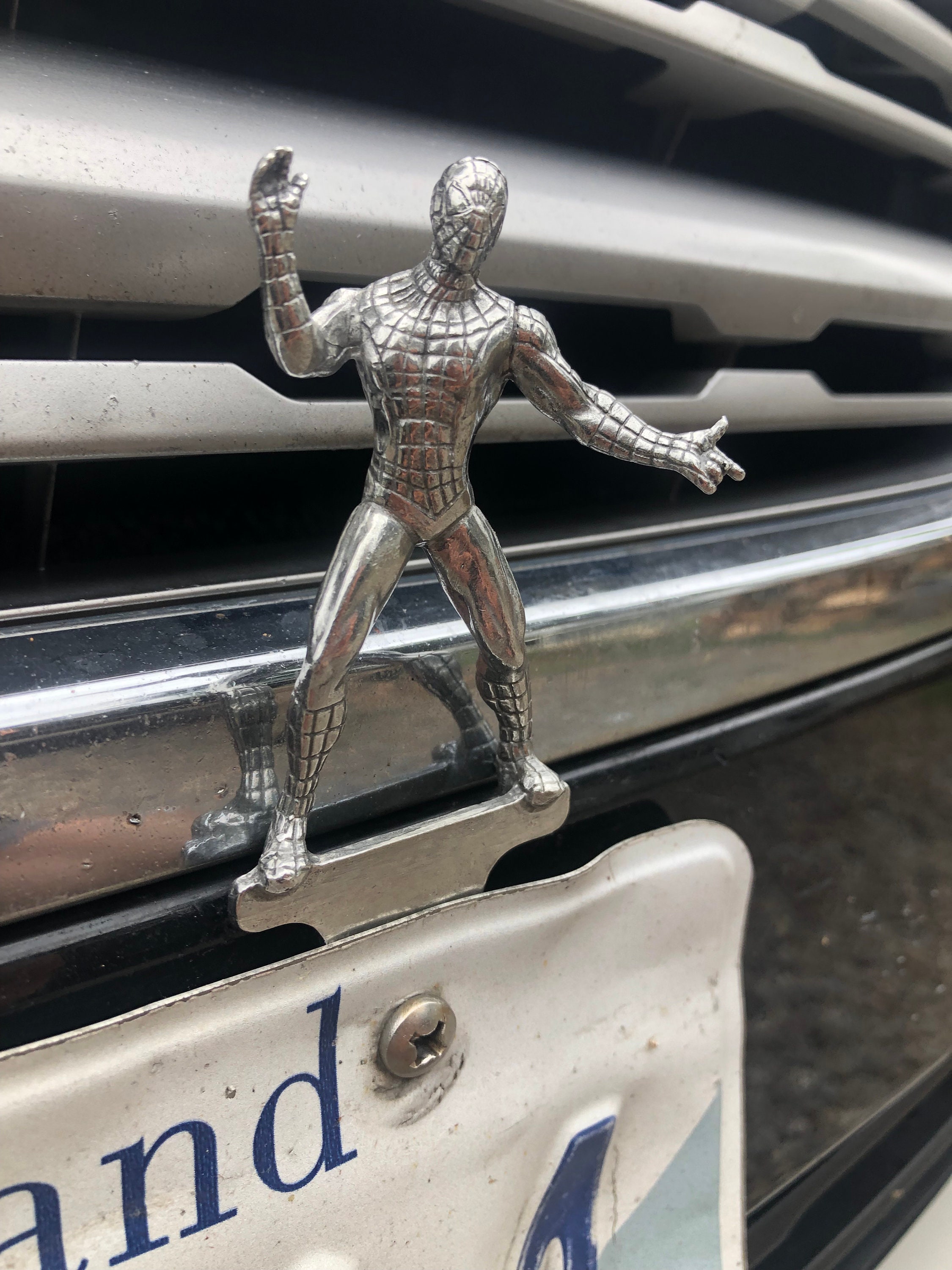 Spider Man License Plate Topper - Etsy