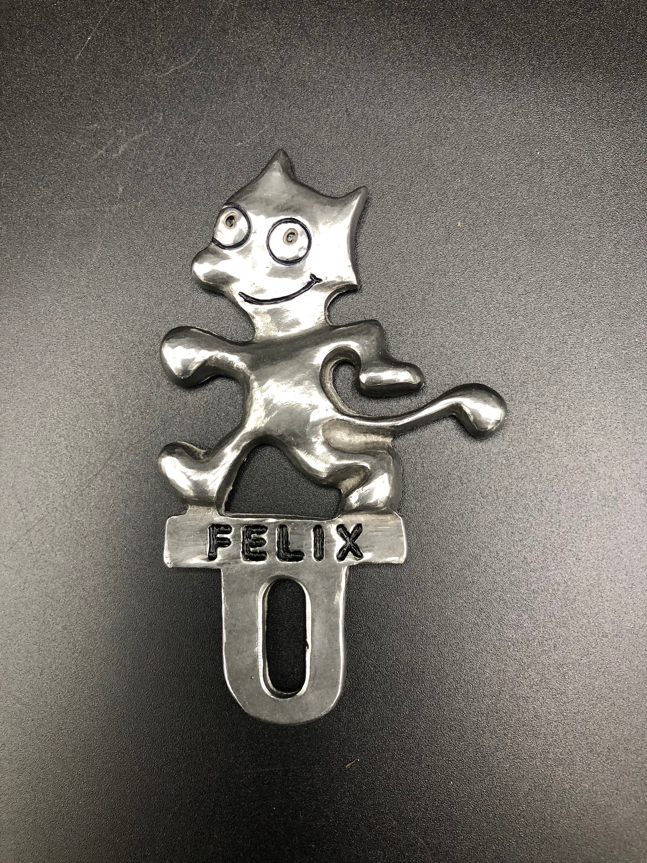 Vintage Felix Reproduction License Plate Topper - Etsy