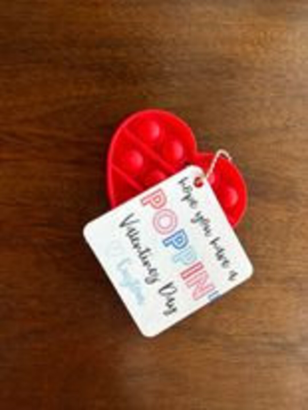 Preschool Valentines Classroom Valentines Fidget Pop It Valentine Day ...