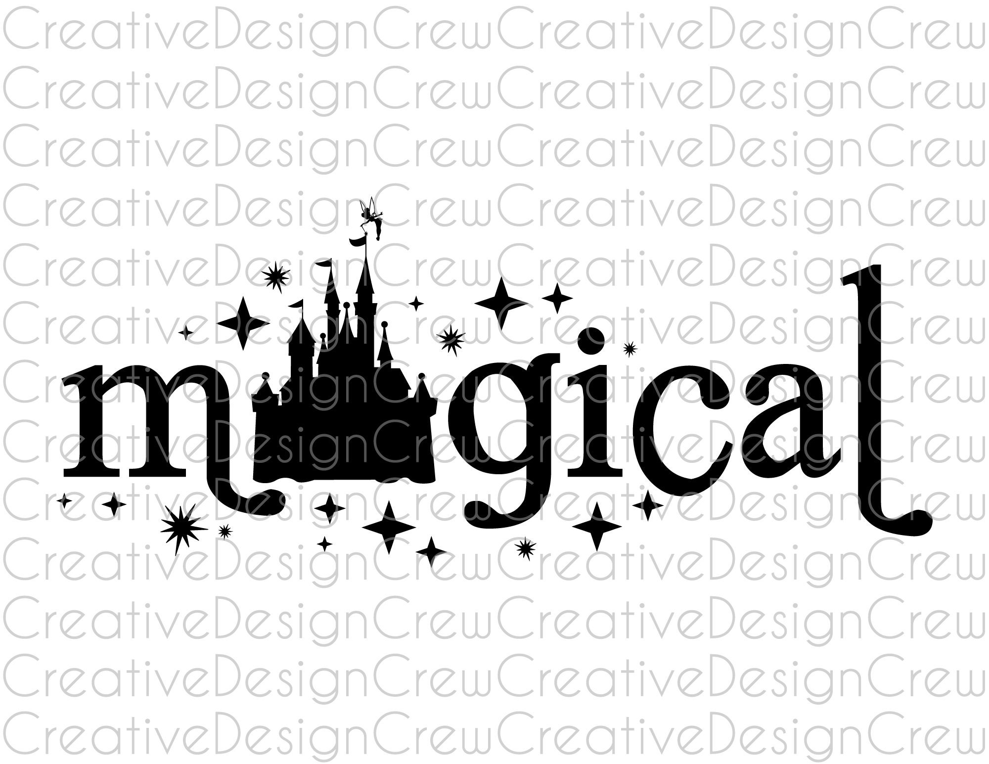Magical SVG Kingdom SVG Mickey Mouse Castle Digital File - Etsy Canada