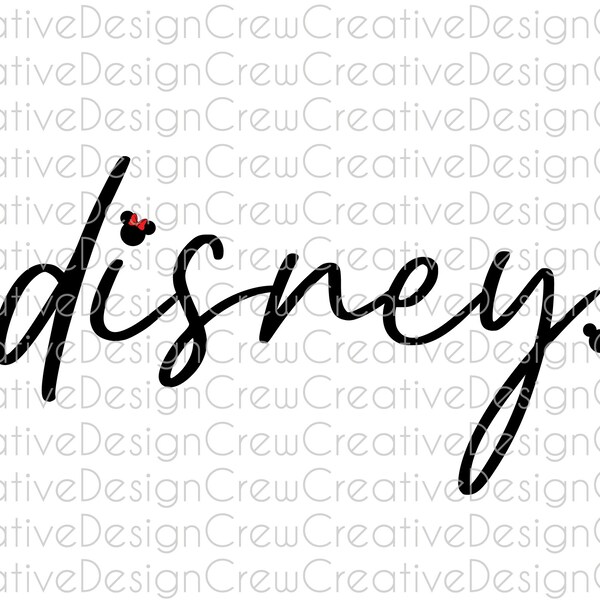 Minnie Mouse Letters - Etsy