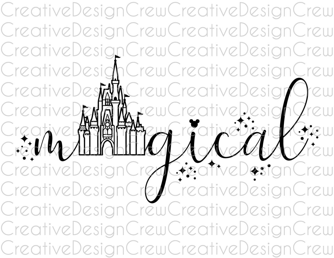 Magical SVG, Castle SVG, Mickey SVG, Park Svg, Cut File, Digital File ...