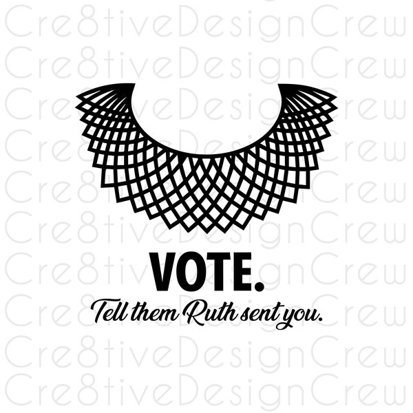 Rbg Svg - Etsy