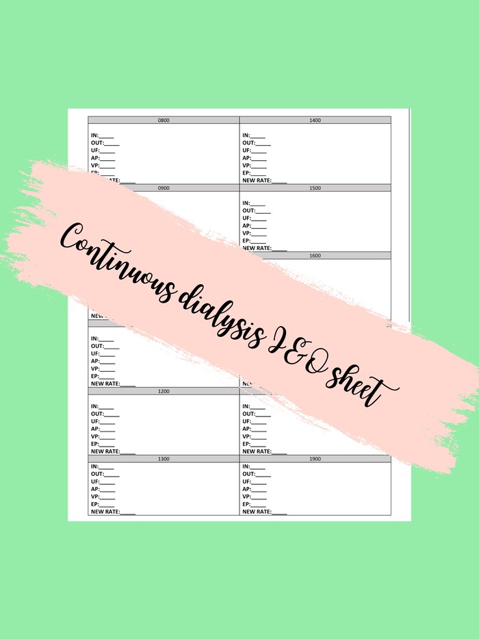 I and O Sheet - Etsy