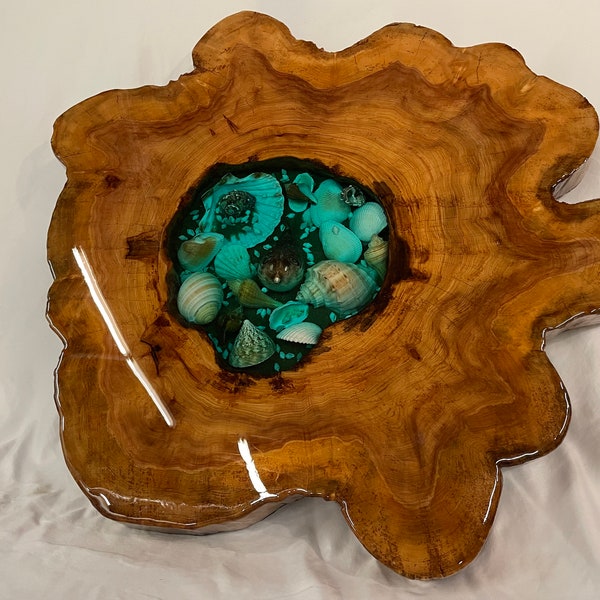 Seashell Coffee Table - Etsy