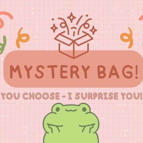 Mystery Box Mystery Scoop Decals Sticker Packs - Etsy