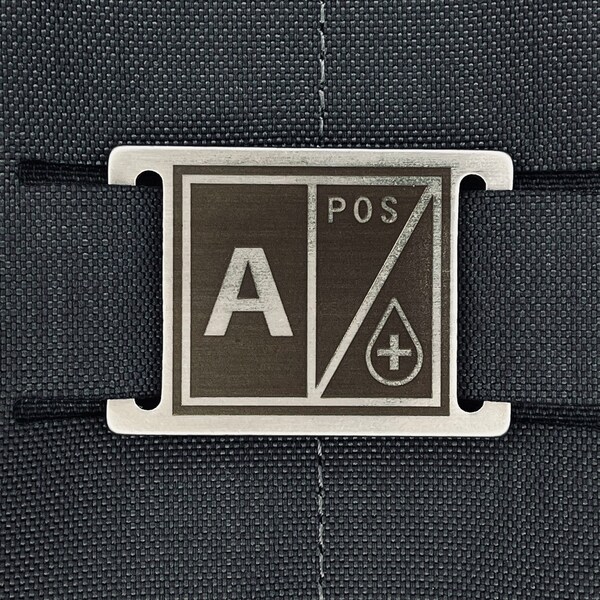 Blood Type Patch - Etsy