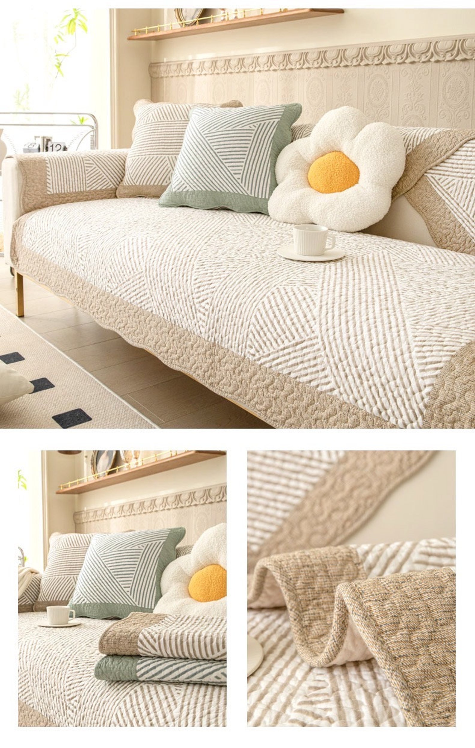 Pattern Sofa Cushion Seasonal Sofa Cushion Anti-slip Sofa - Etsy
