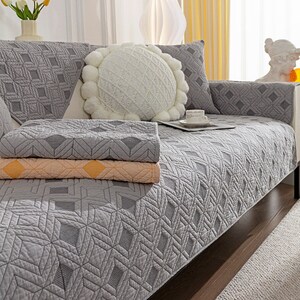 Pattern Sofa Cushion, Seasonal Sofa Cushion, Anti-slip Sofa Towel, Sofa ...