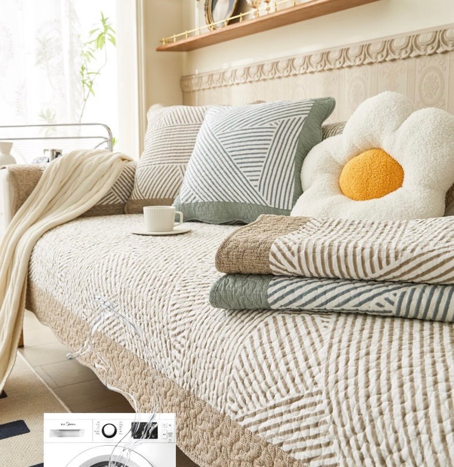 Pattern Sofa Cushion Seasonal Sofa Cushion Anti-slip Sofa - Etsy