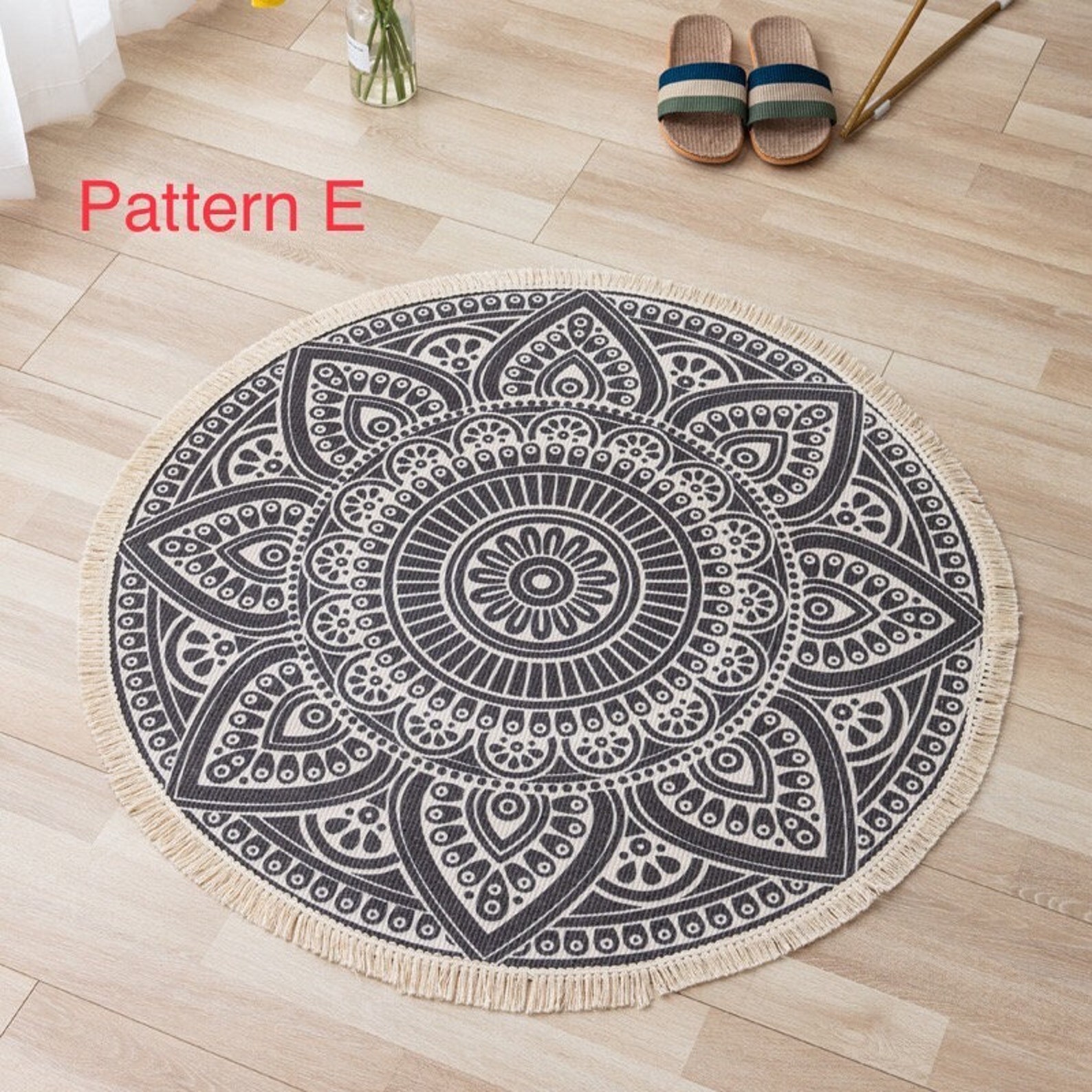 Round Floor Mats Floor Carpet Outdoor Carpet Anti-slip Mat | Etsy