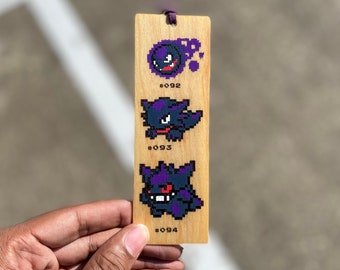 Gengar Bookmark | Etsy