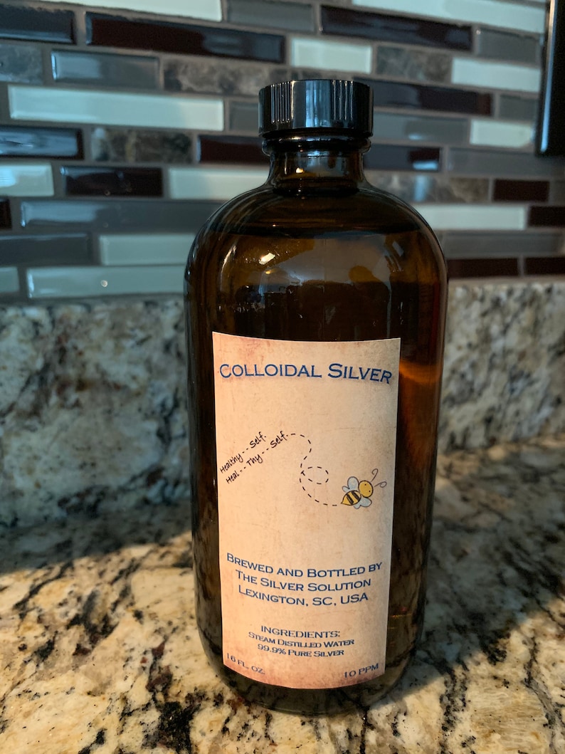 16 Oz. Colloidal Silver - Etsy