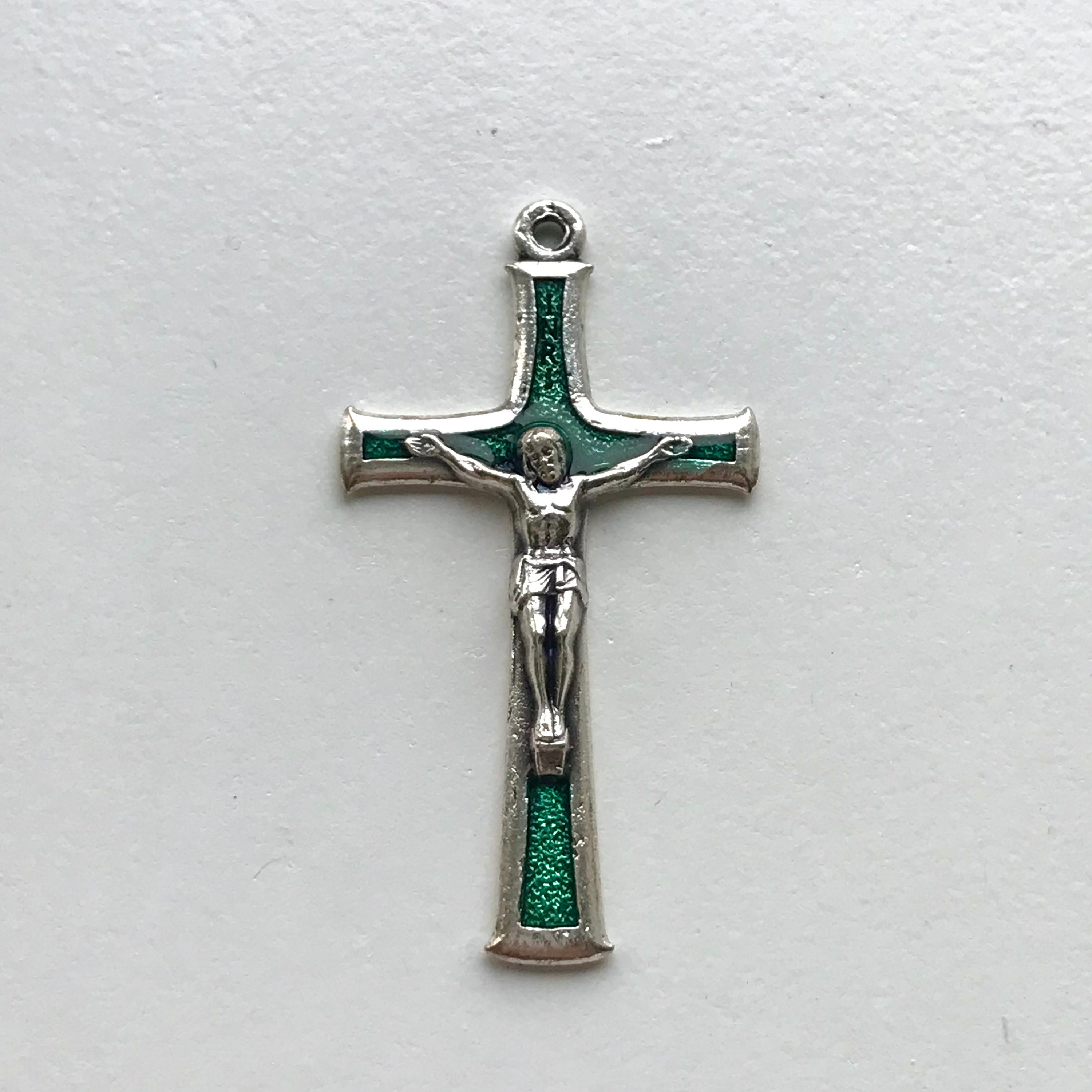 Set of 3 Catholic Crucifixes. Crucifix Lot. Rosary Making Supplies ...