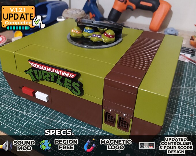 Nintendo Entertainment System NES Console With 2 New Wireless ...