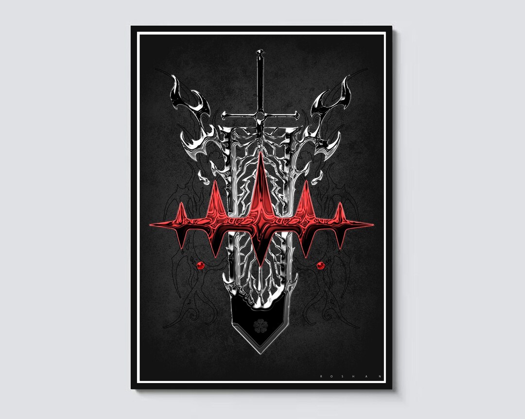 Asta Black Clover Poster Wall Art. Anime Gift Room Decor - Etsy Australia