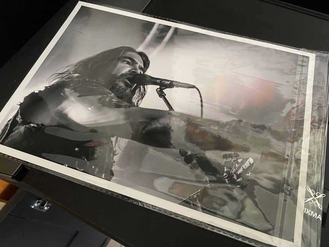 Robb Flynn Machine Head Black and White Photo Print CLEARANCE - Etsy