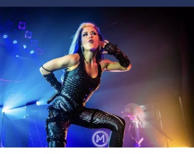 Alissa White-gluz of Arch Enemy Colour Photo Print - Etsy