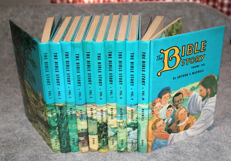 The Bible Story Collection Entire Set Volumes 1-10 - Etsy