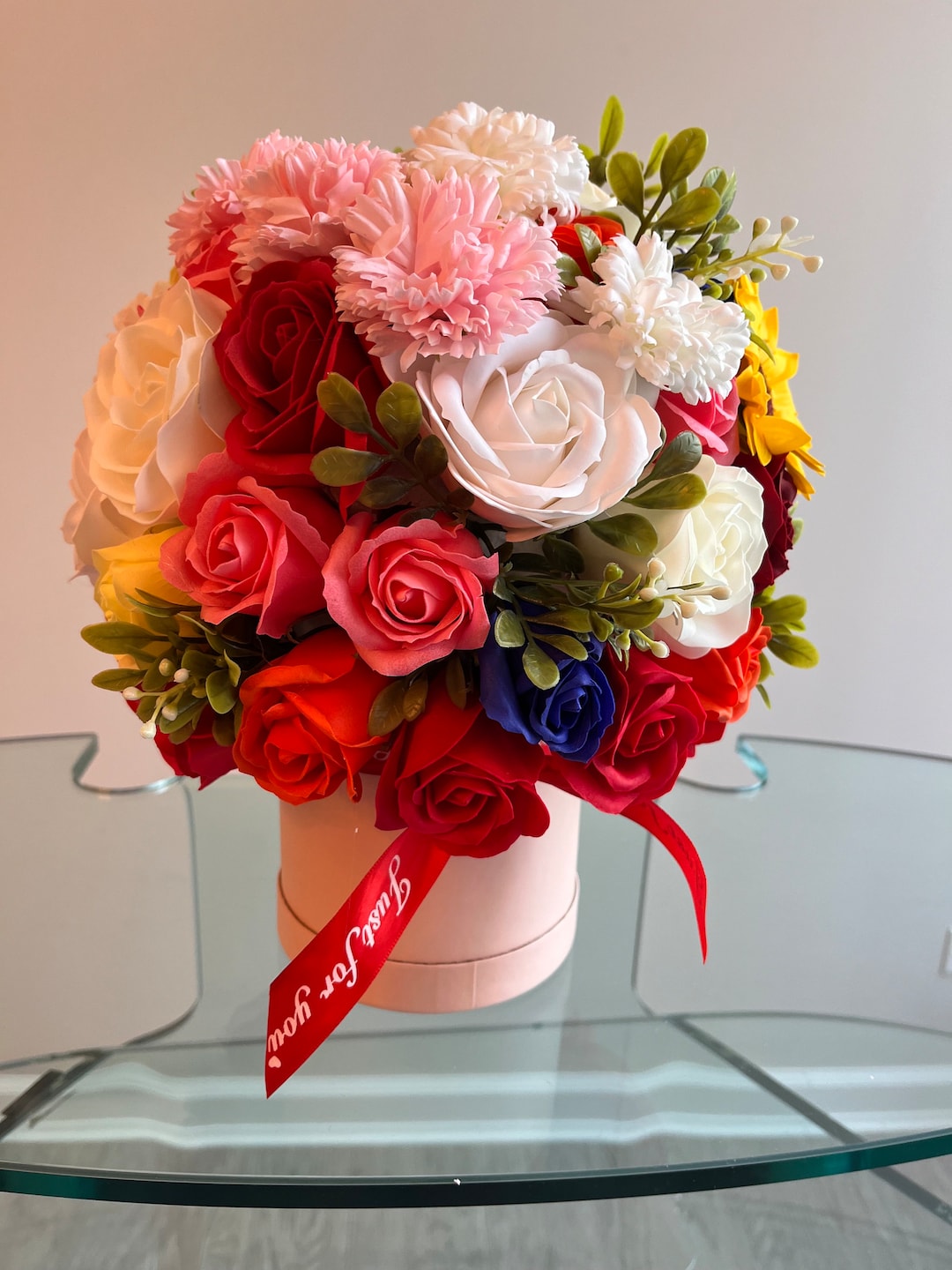 Handmade Soap Flower Bouquet - Etsy