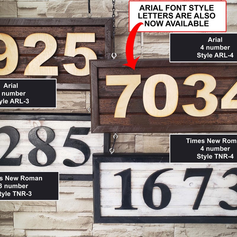 House Address Sign - Etsy