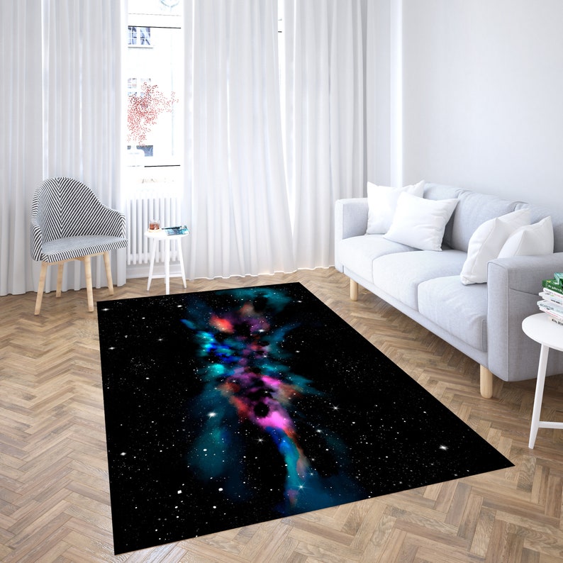 Galaxy Carpet Galaxy Rug Bestseller Rug Space Rug Bedside - Etsy
