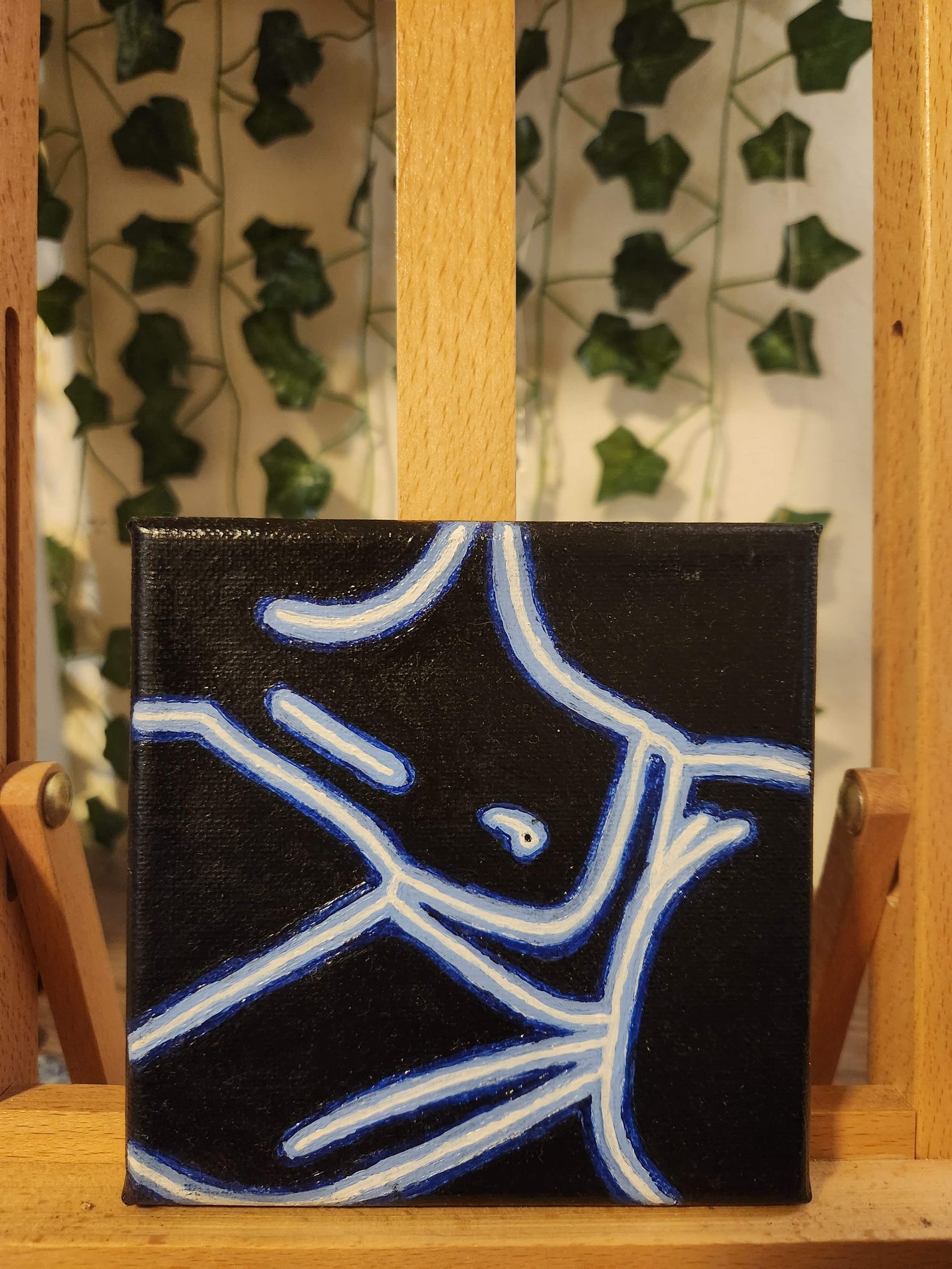 Neon Sign Lady Paintings | Original Art - Etsy