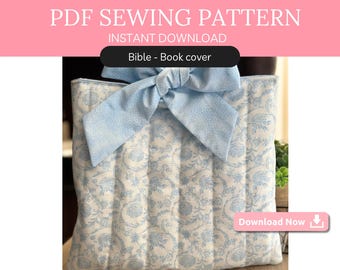 Handmade Quilted Book Sleeve, Book Cover - Etsy