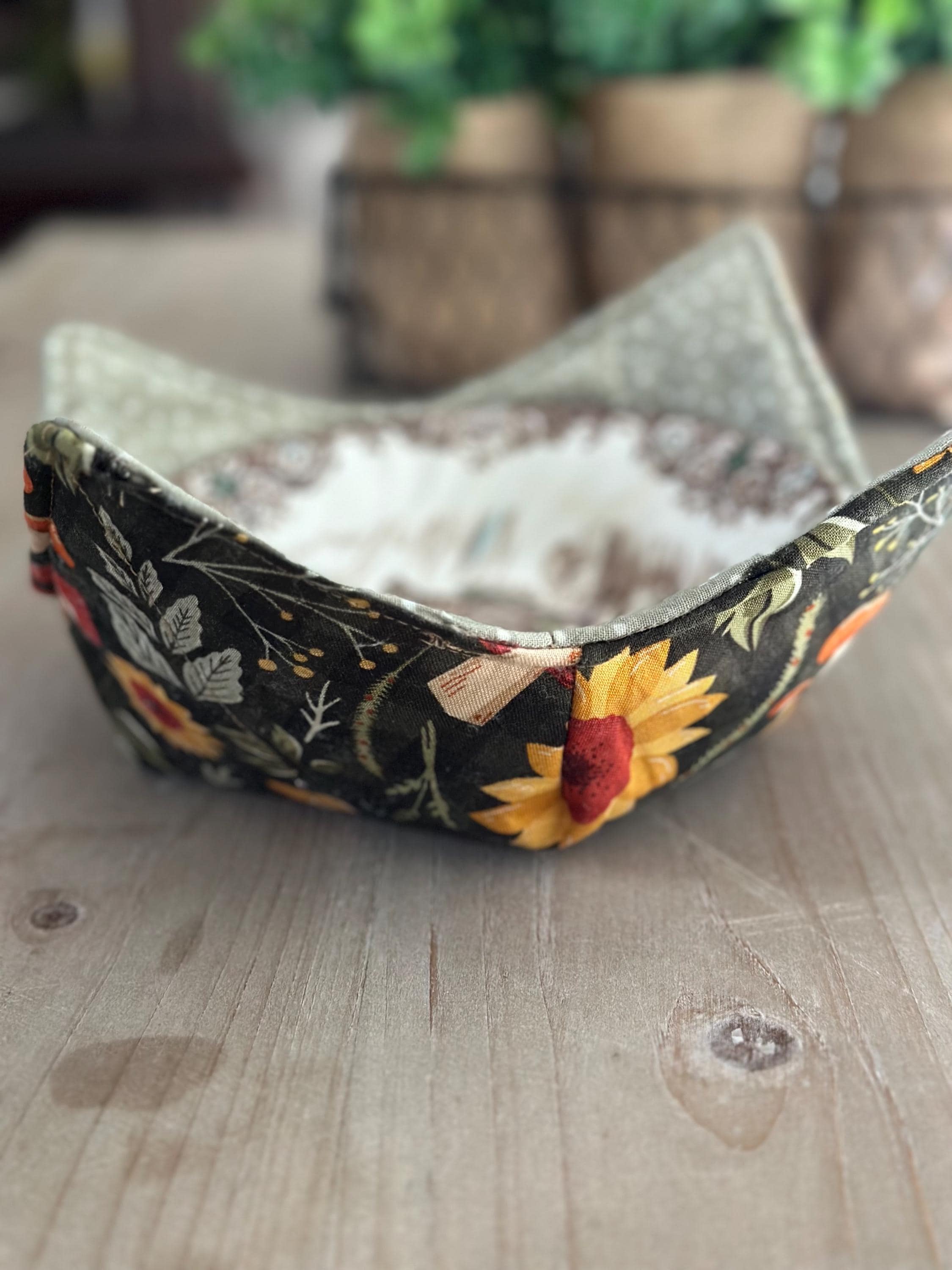 Beginner Bowl Cozy Sewing Pattern PDF | Easy DIY Microwave Safe Fabric ...
