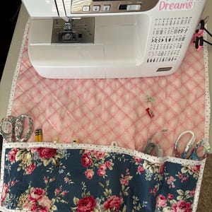 Quilted Sewing Machine Mat Pattern PDF | Beginner Friendly Sewing Table ...