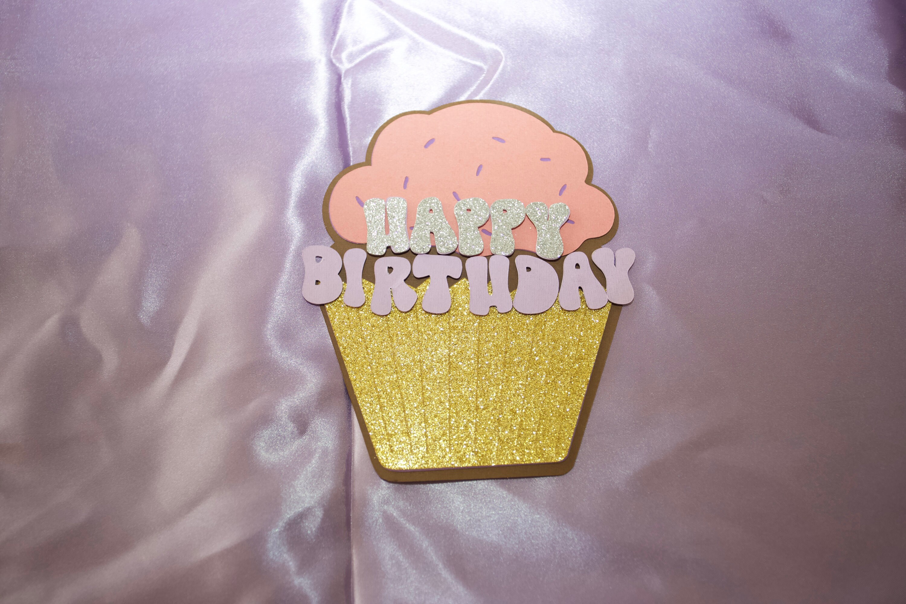 Cupcake Cake Topper Cake Topper Cardstock Cake Topper - Etsy